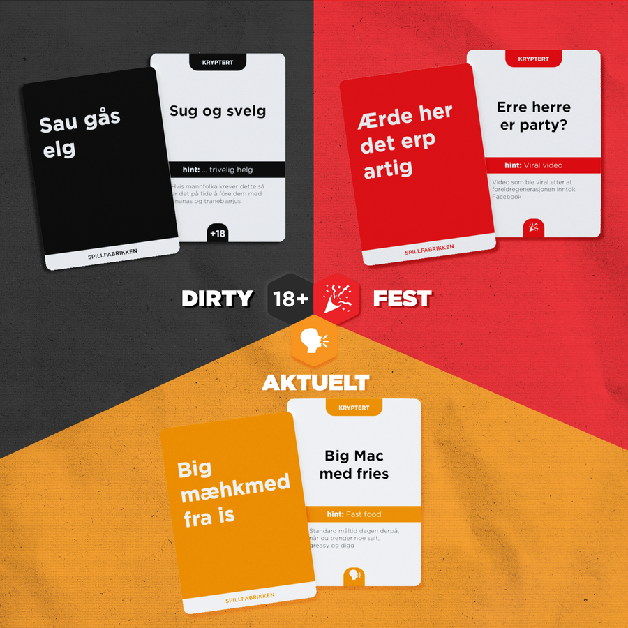 Kryptert - Garanterer latter! 5/5 ⭐️ – Spillfabrikken.no